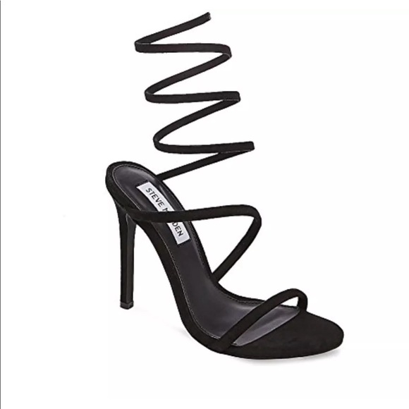 Steve Madden | Shoes | Steve Madden Black Tiffany Suede Ankle Spring ...